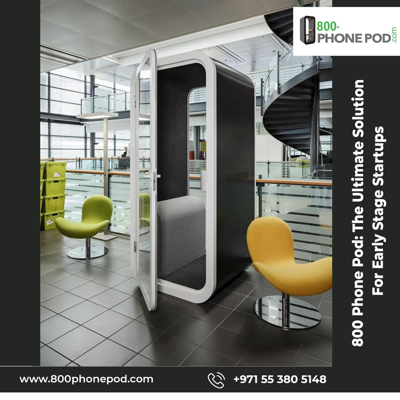 800 Phone Pod: The Ultimate Solution for Early-Stage Startups