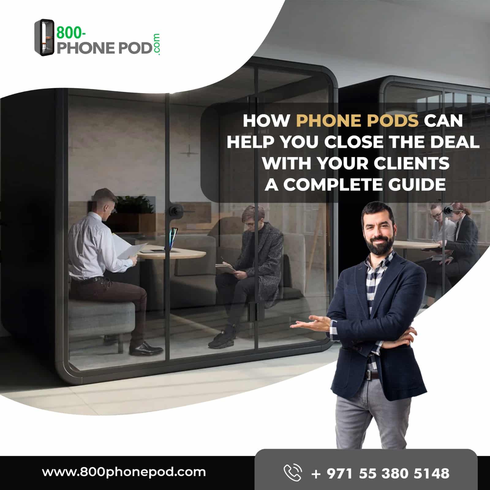 How Phone Pods Can Help You Close the Deal with Your Clients