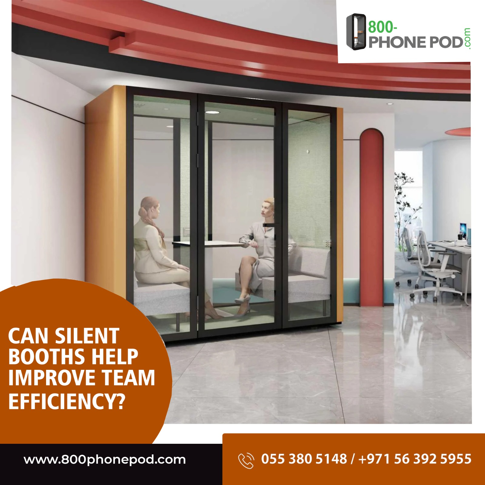Can Silent Booths help improve Team Efficiency?