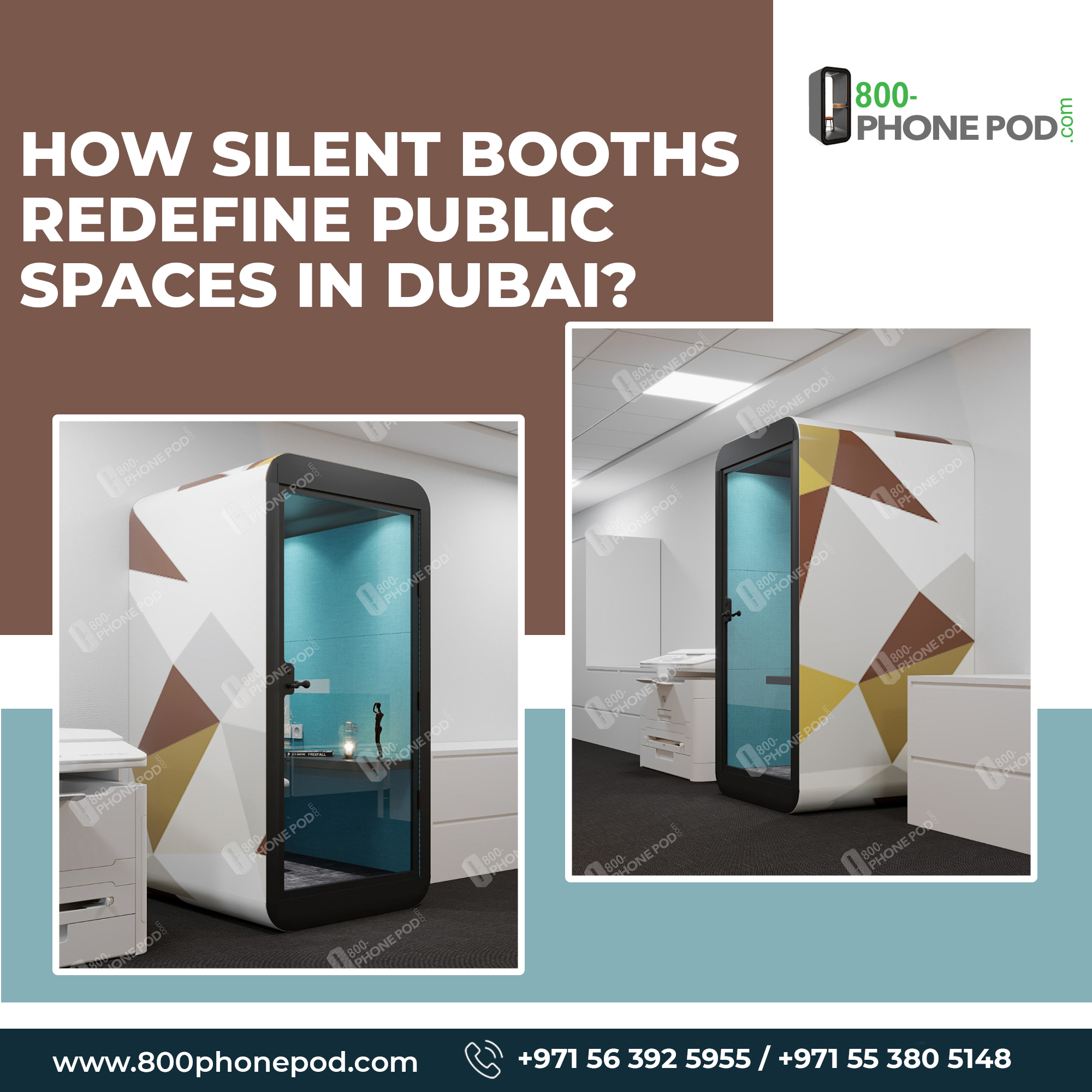 How Silent Booths Redefine Public Spaces in Dubai?